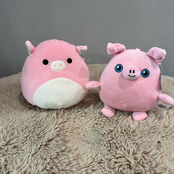 Kellytoy | Toys | Kellytoy Pink And White Plush Pig Pair | Poshmark